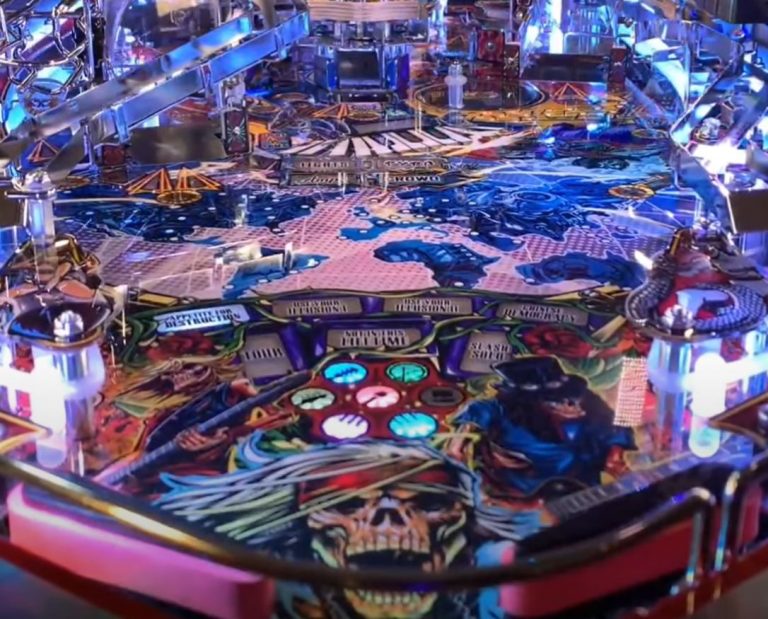 Guns N' Roses Pinball Gameplay | Fun With Bonus